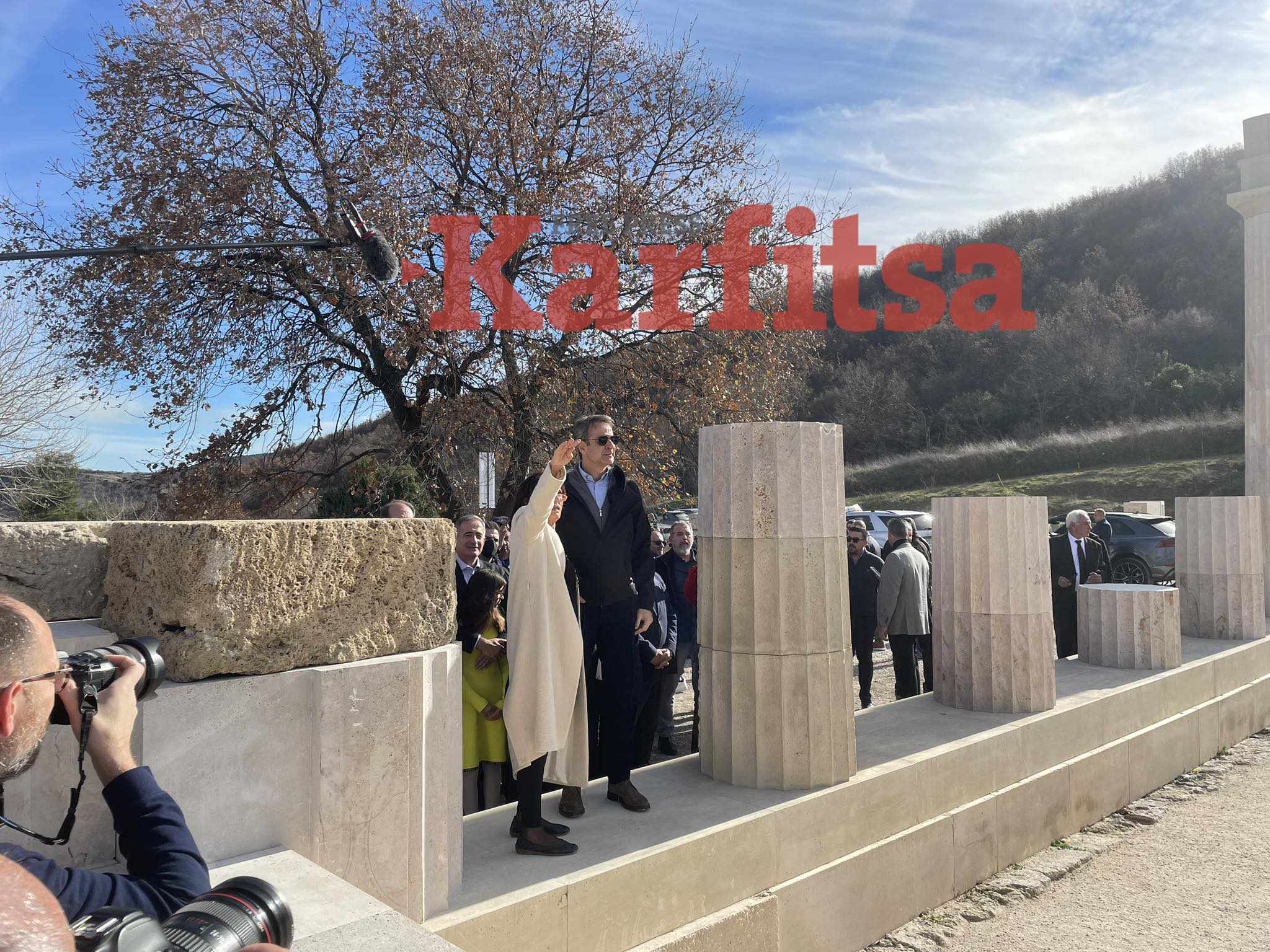 Ο Μητσοτάκης στη Βεργίνα (ΦΩΤΟΡΕΠΟΡΤΑΖ & ΒΙΝΤΕΟ) - Paraskhnio.gr